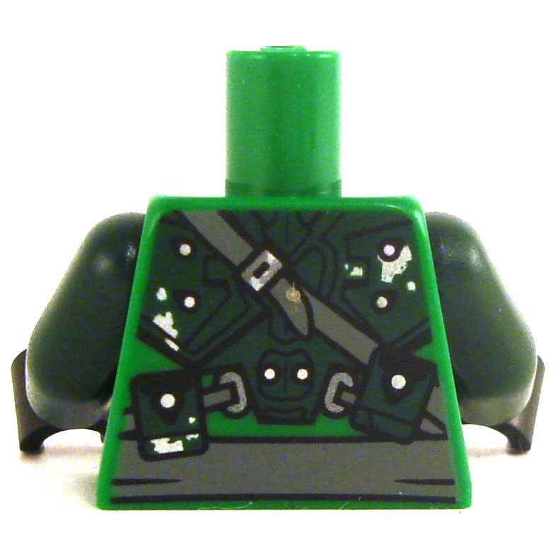 Humans, Elves, Dwarves :: Torsos and Legs :: Torso, Green with Dark ...