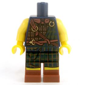 Humans, Elves, Dwarves :: Torsos and Legs :: Kilt over Leather Breastplate