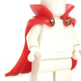 Humans, Elves, Dwarves :: Capes and Cloaks :: Cape, Molded, Red With ...