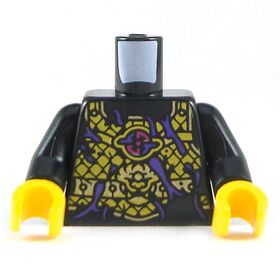 Humans, Elves, Dwarves :: Torsos and Legs :: Torso, Black with Gold ...